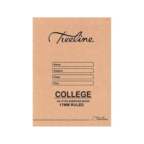 Treeline A4 17mm Ruling Book – ArrowStatOnline