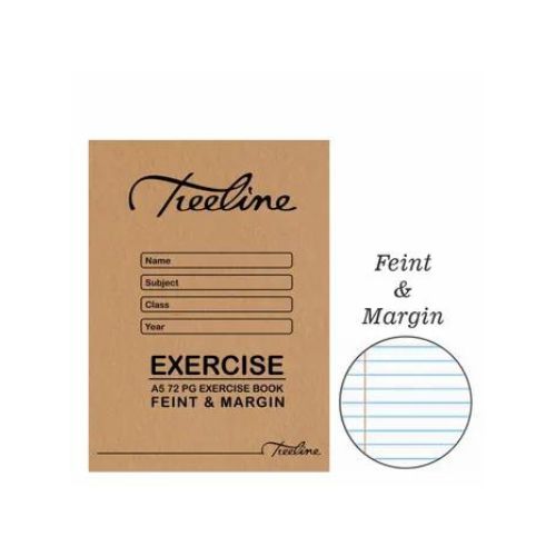 A5 72pg Feint & Margin Soft Cover Book – ArrowStatOnline