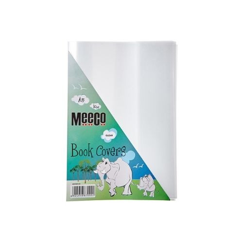 A4 Meeco PVC Book Covers Pkt 10 – ArrowStatOnline