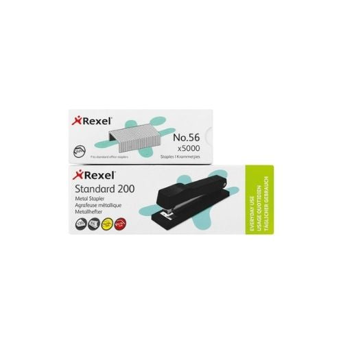 Rexel 200 Standard Stapler in Black – ArrowStatOnline